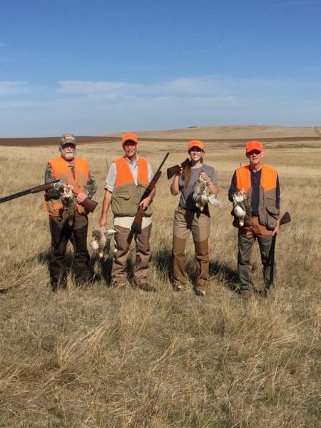 Sharptail Grouse Hunts & Prairie Chicken Hunting South Dakota